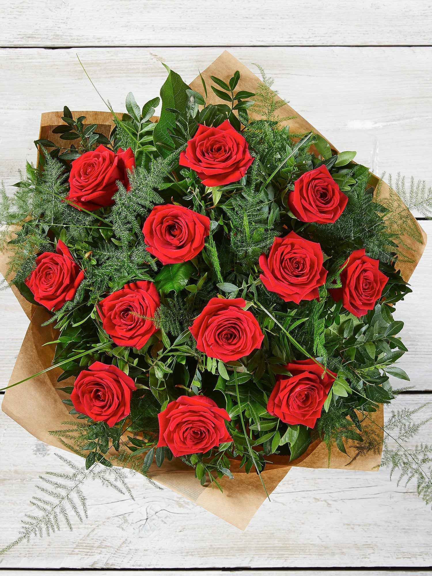 Red Roses England - abcFlora.com